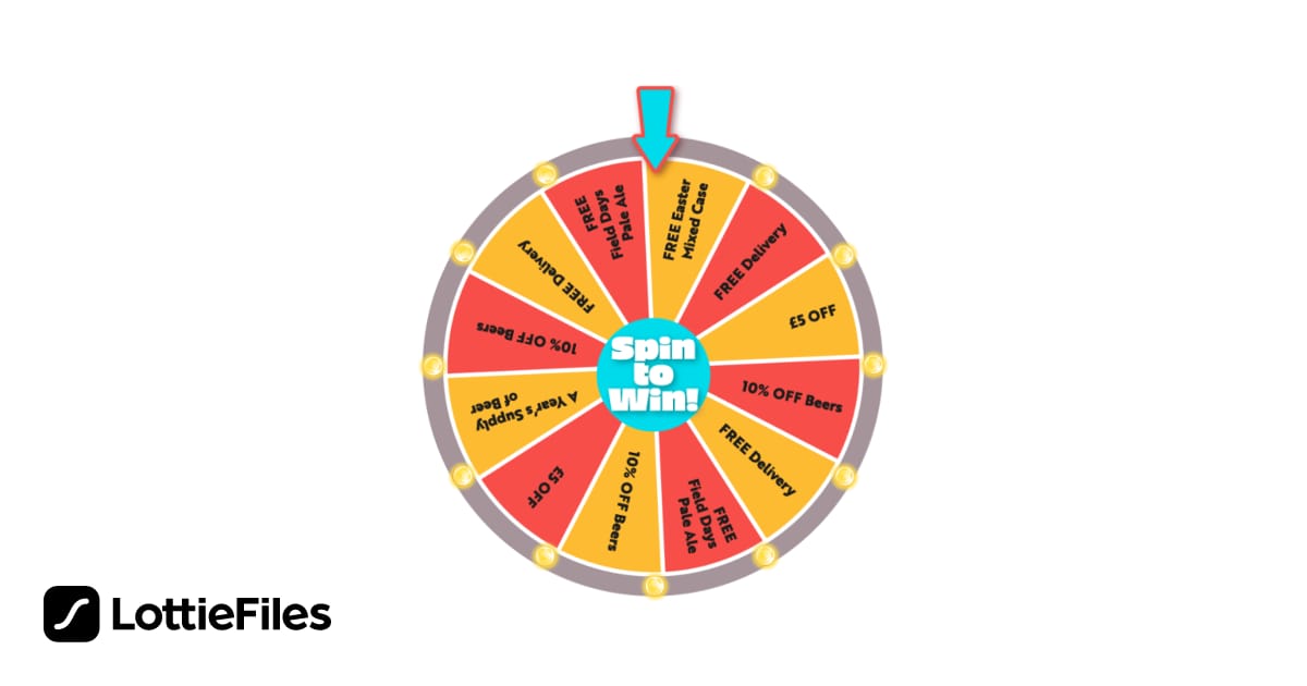 Free HB Spin To Win Animation by David Edmett | LottieFiles