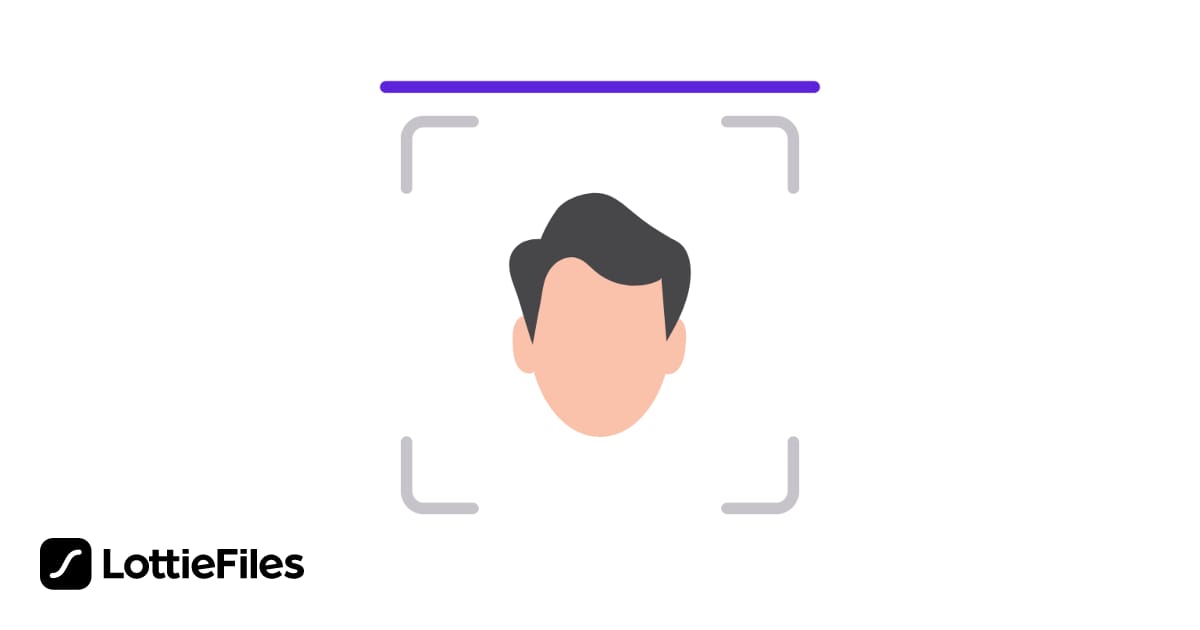 Free Face Scan Animation by Sanil Modi | LottieFiles