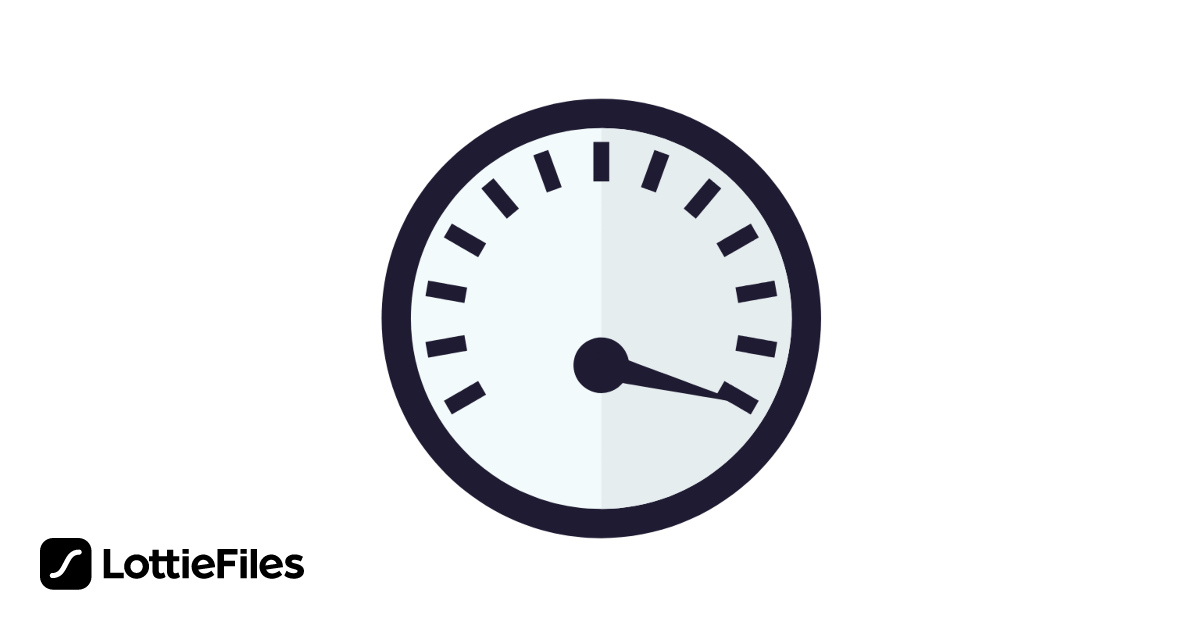 Free Speed Meter Gauge Animation by Tam Doan | LottieFiles