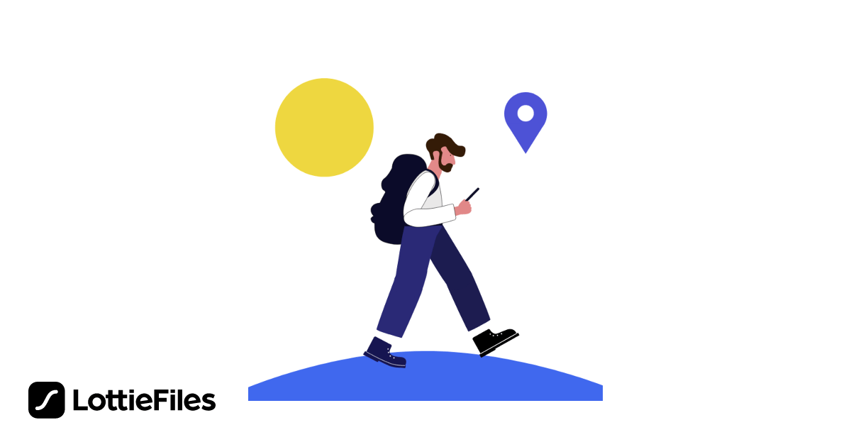 Free The traveler's walking cycle / delivery Animation by Mikhail ...