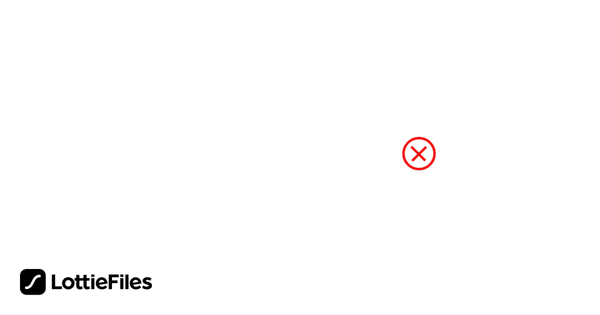 Free Close Button Animation By Jomon Chacko Lottiefiles 