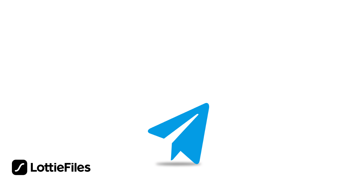 Free Telegram Animation by Satyam Gajjar | LottieFiles