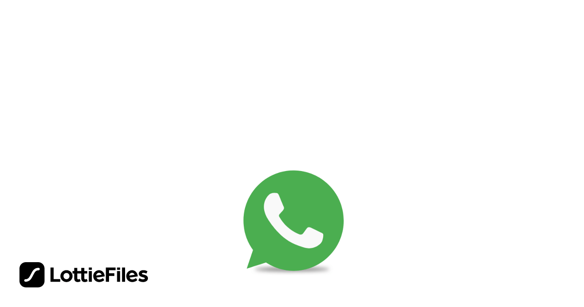 Free Whatsapp Animation by Satyam Gajjar | LottieFiles