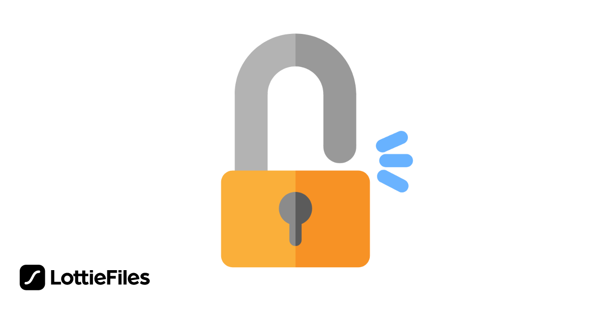 Free Lock-Click Animation by Daxton Horspool | LottieFiles