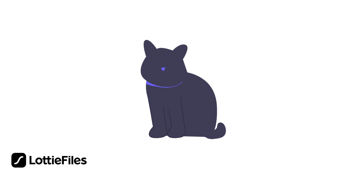 Free Cute cat moveing lottie animation Animation by Masud Rana ...