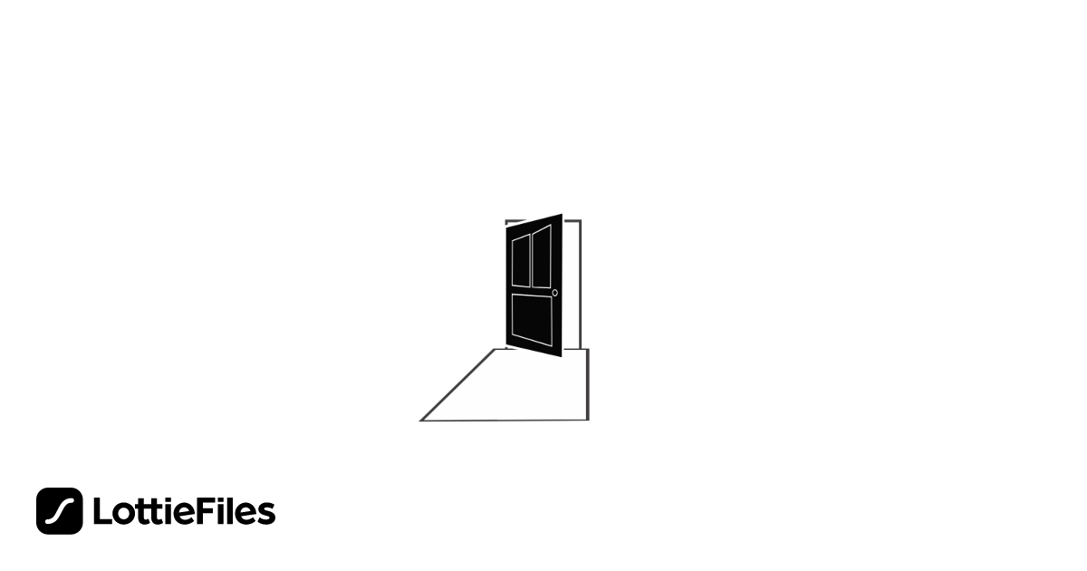 Free Opening doors Animation by Body-Posture | LottieFiles