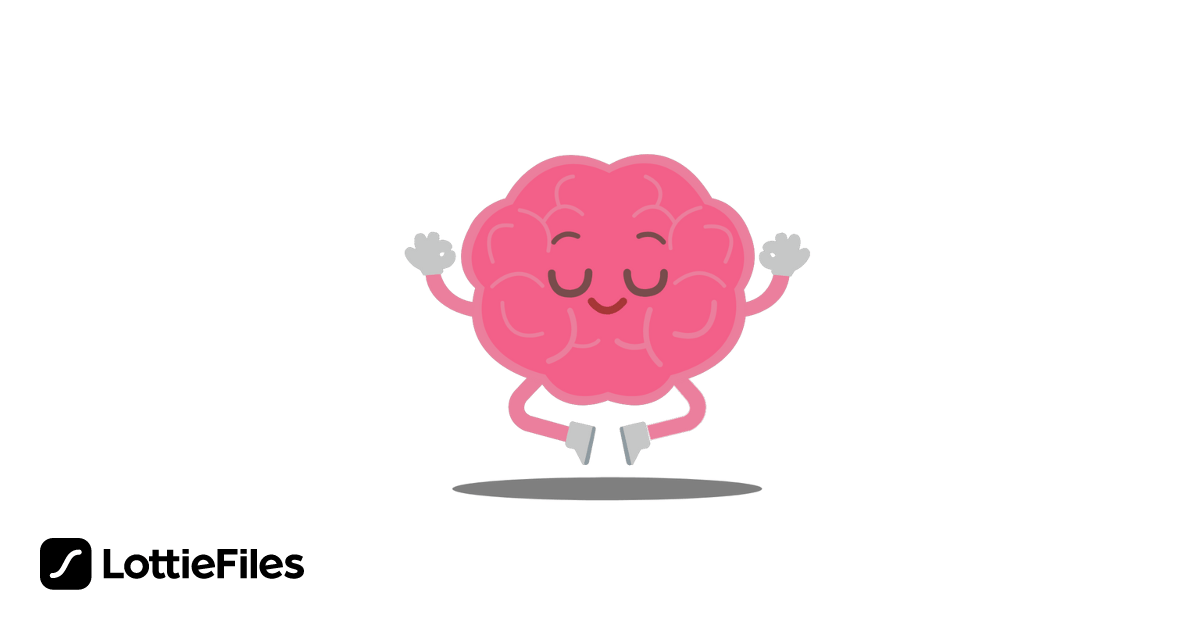 Free Meditating Brain Animation by Bashir Ahmad | LottieFiles