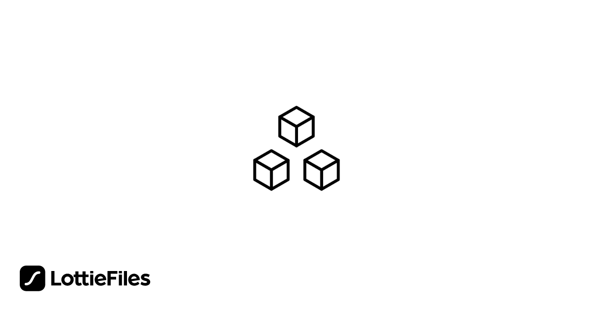 Free Mini Tricube Spinner #2 Animation by Ision Industries | LottieFiles