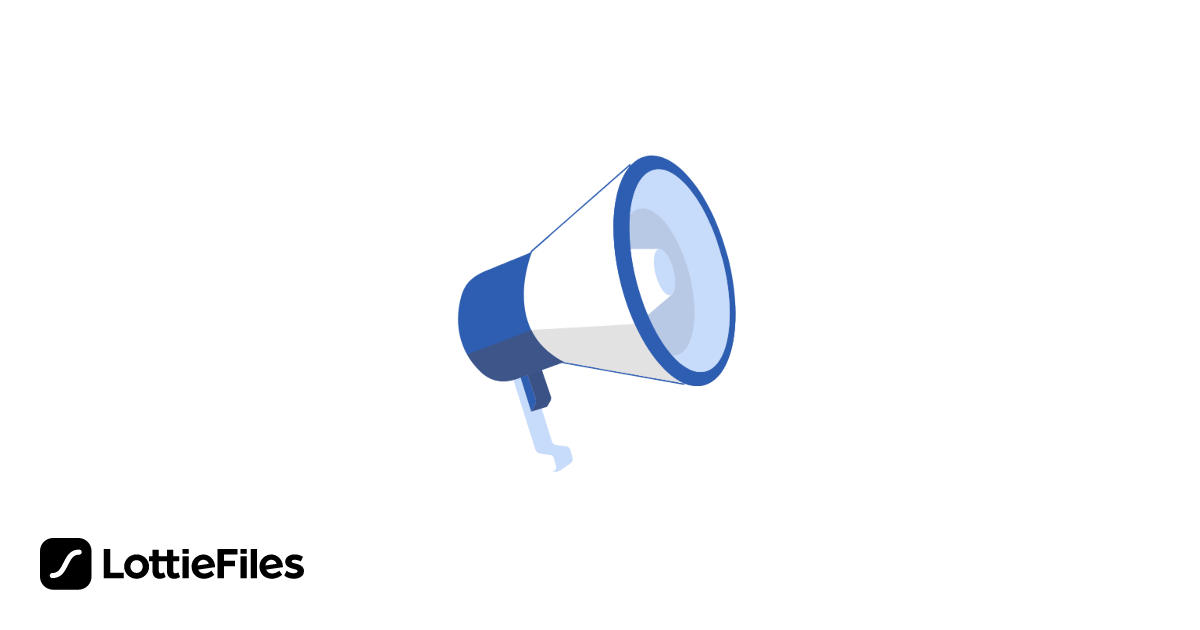 Free Megaphone Animation by SejaUP.online | LottieFiles