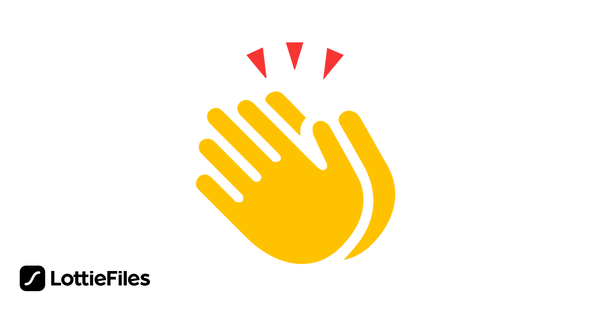 Free applause Animation by Eli.He | LottieFiles