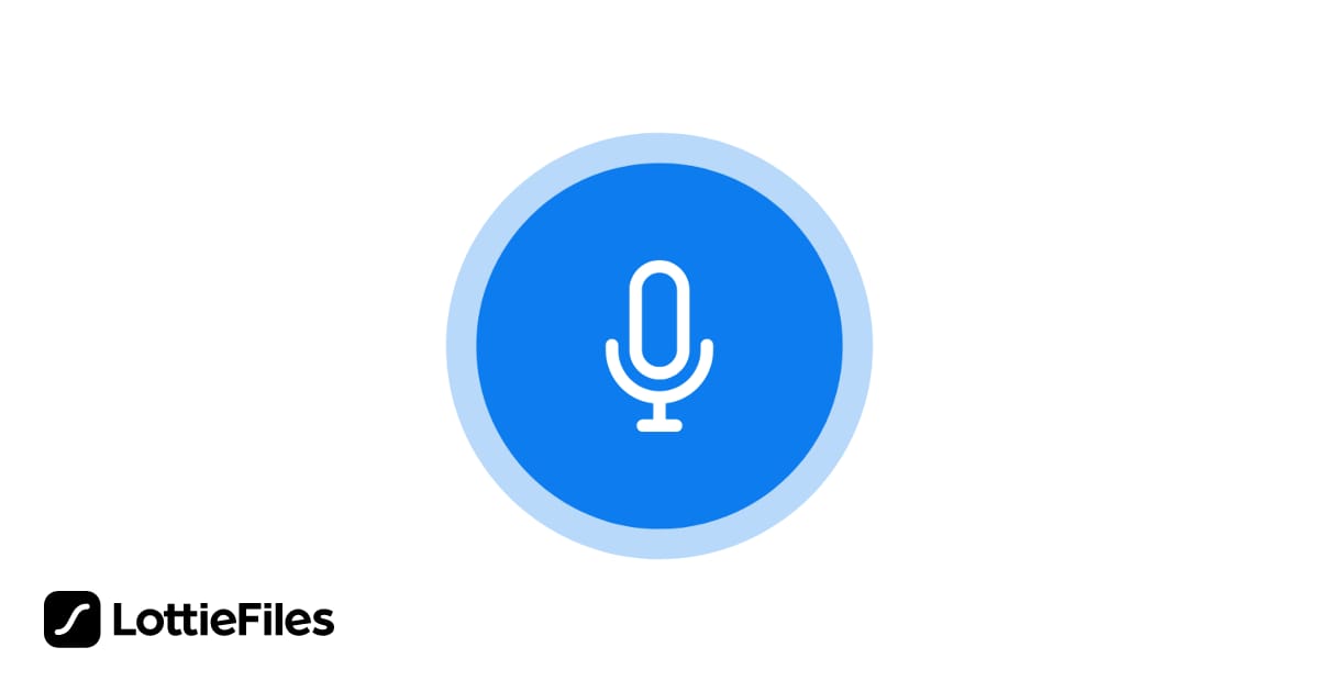 Free Recording Bubble Animation by Tzur Shertzer | LottieFiles