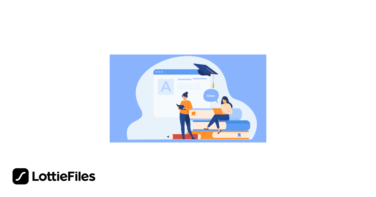 Free Education animated File Animation by Shahadat Hossain | LottieFiles