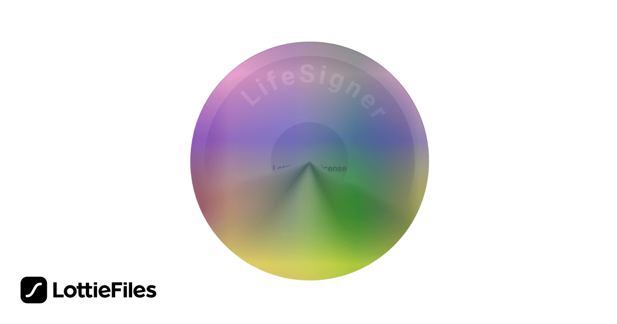 Free Hologram License Animation by LifeSigner | LottieFiles