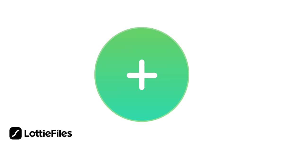 Free Add Button Pulsate Animation By Andrew Mckay Lottiefiles