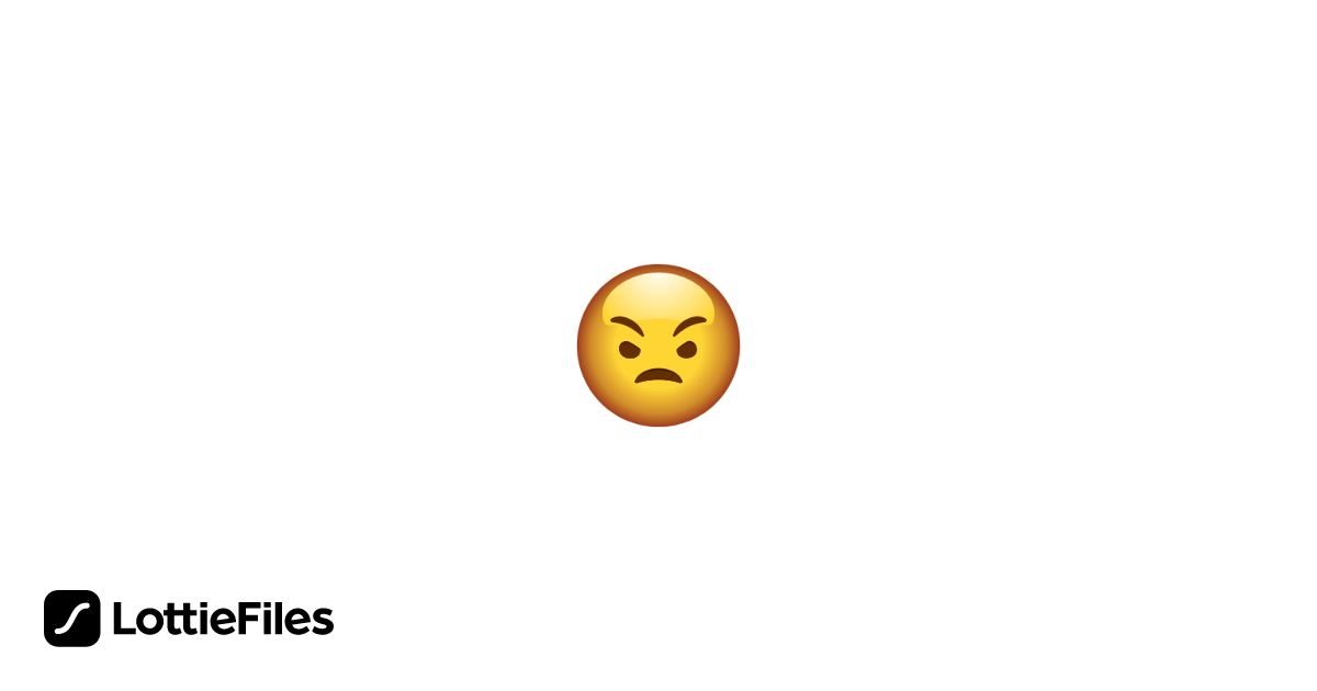 Free Angry emoticon Animation by Piero Perilli | LottieFiles