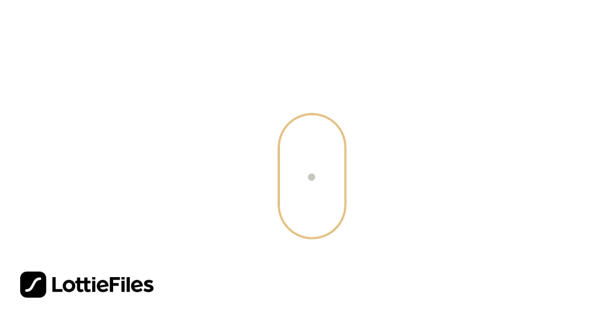 Free Gold mouse scroll animation Animation by RonLanir | LottieFiles