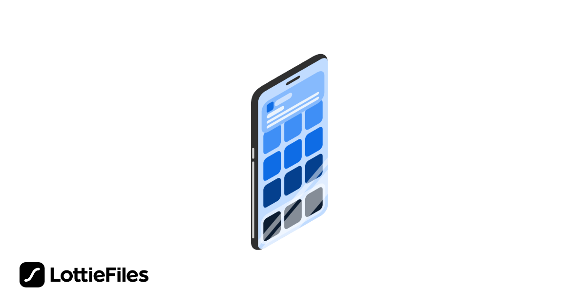 Free Mobile Home Notification Animation by Anonymous | LottieFiles