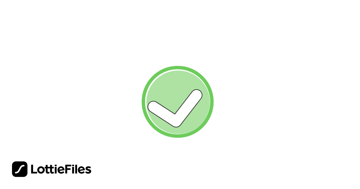 Free Check Animation by Param Sharma | LottieFiles