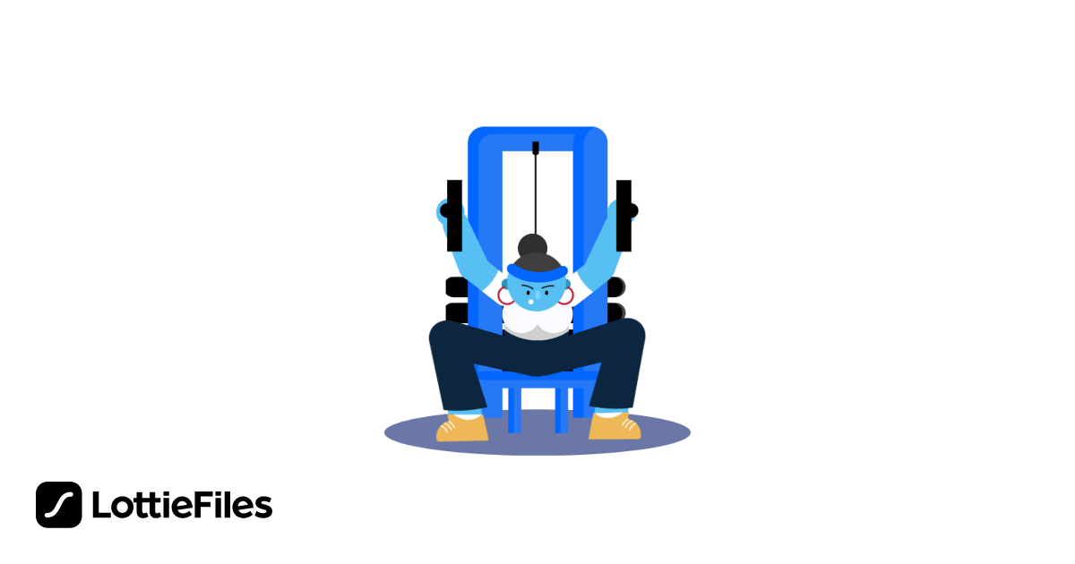 Free Gym #1 Animation by Arnold | LottieFiles