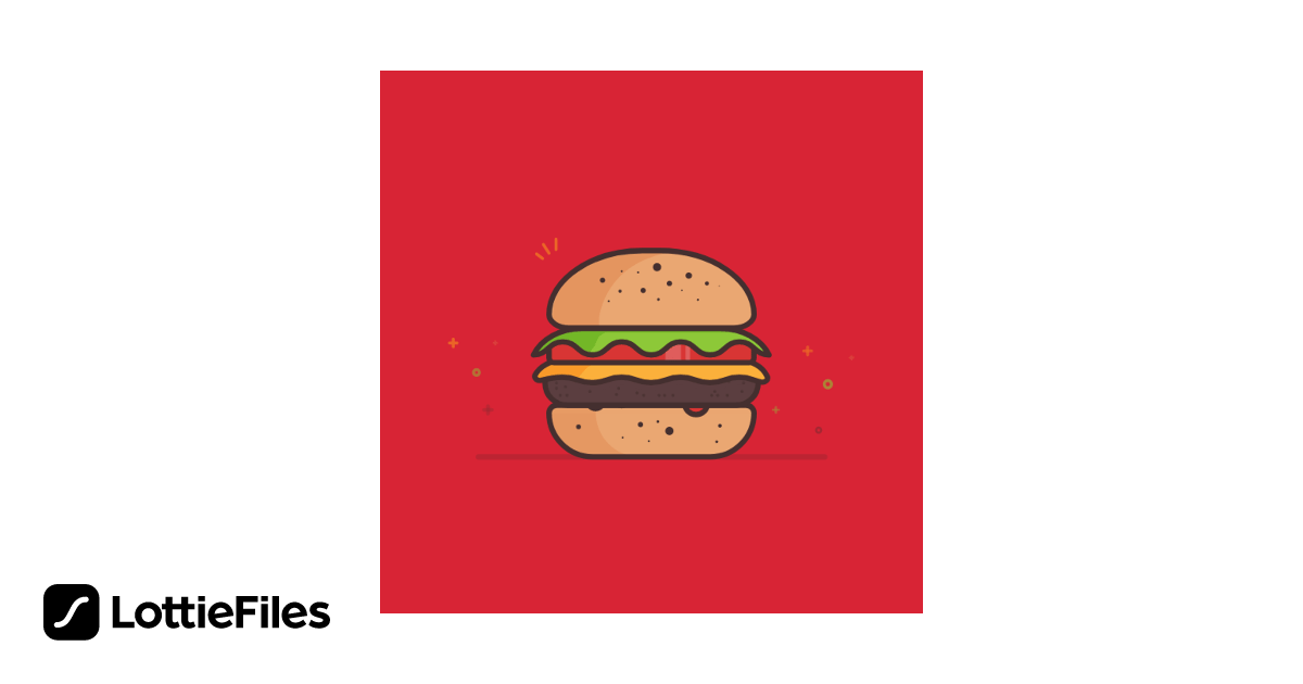 Free Burger Animation Animation by Md Ashiful Haque | LottieFiles