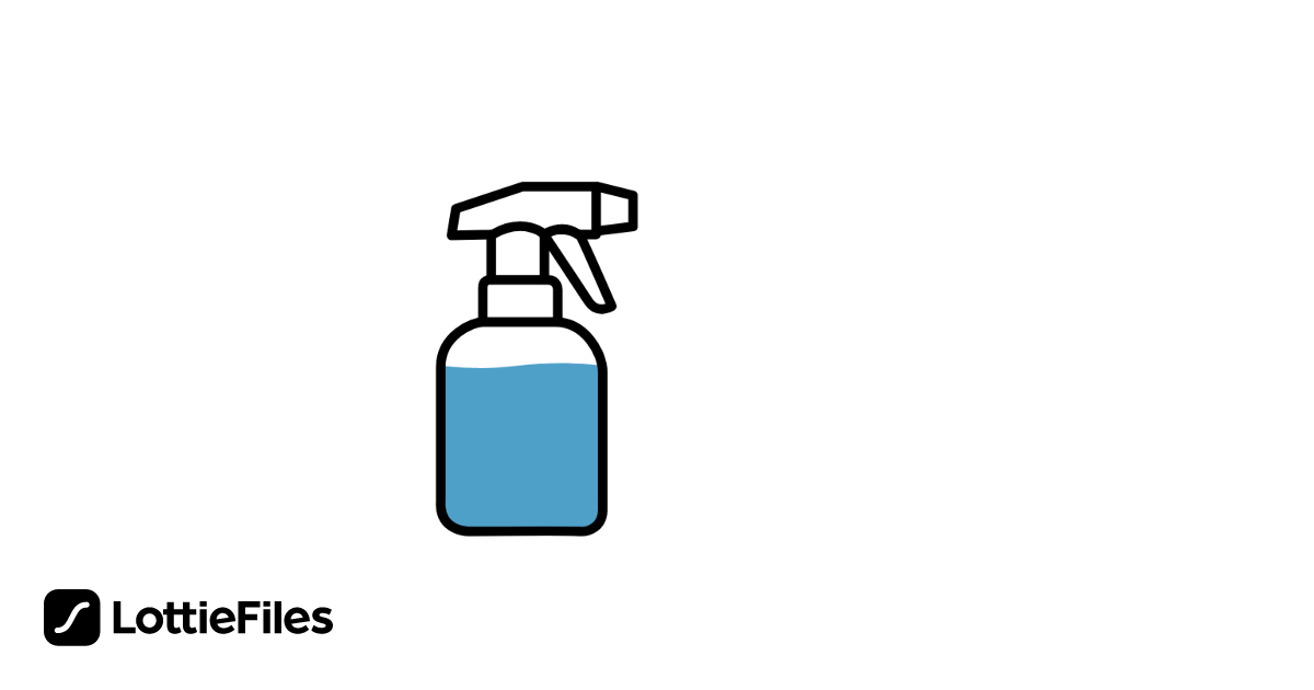 Free Cleaner spray Animation by Gustavo Troisi | LottieFiles