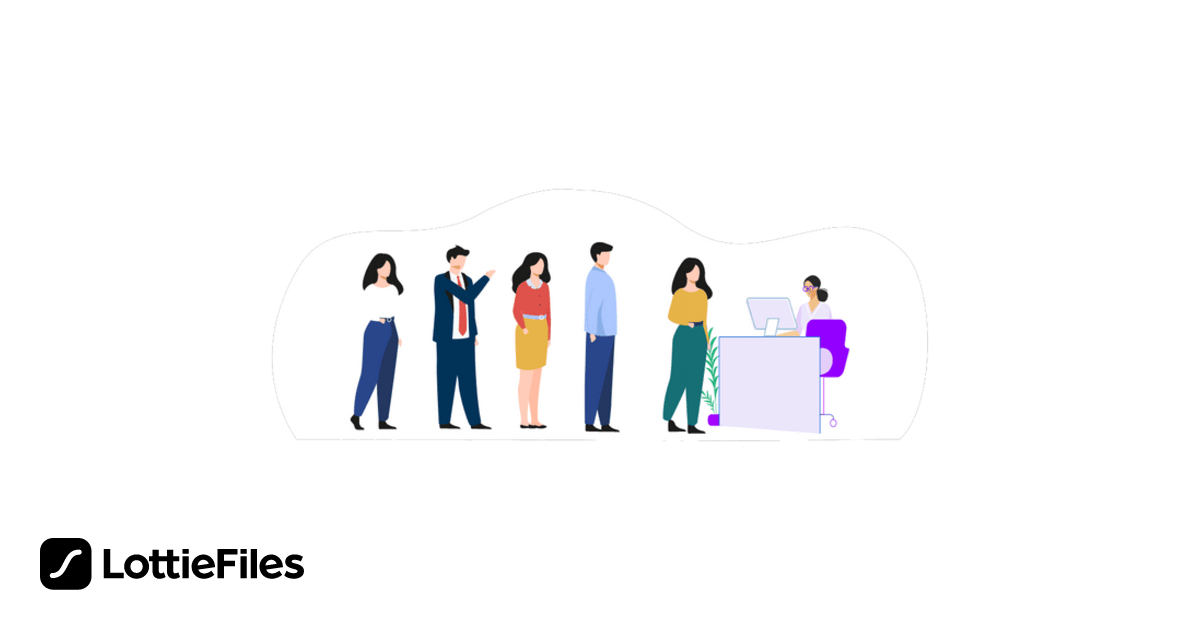 Free Waiting Queue Animation by Jigar Shah | LottieFiles