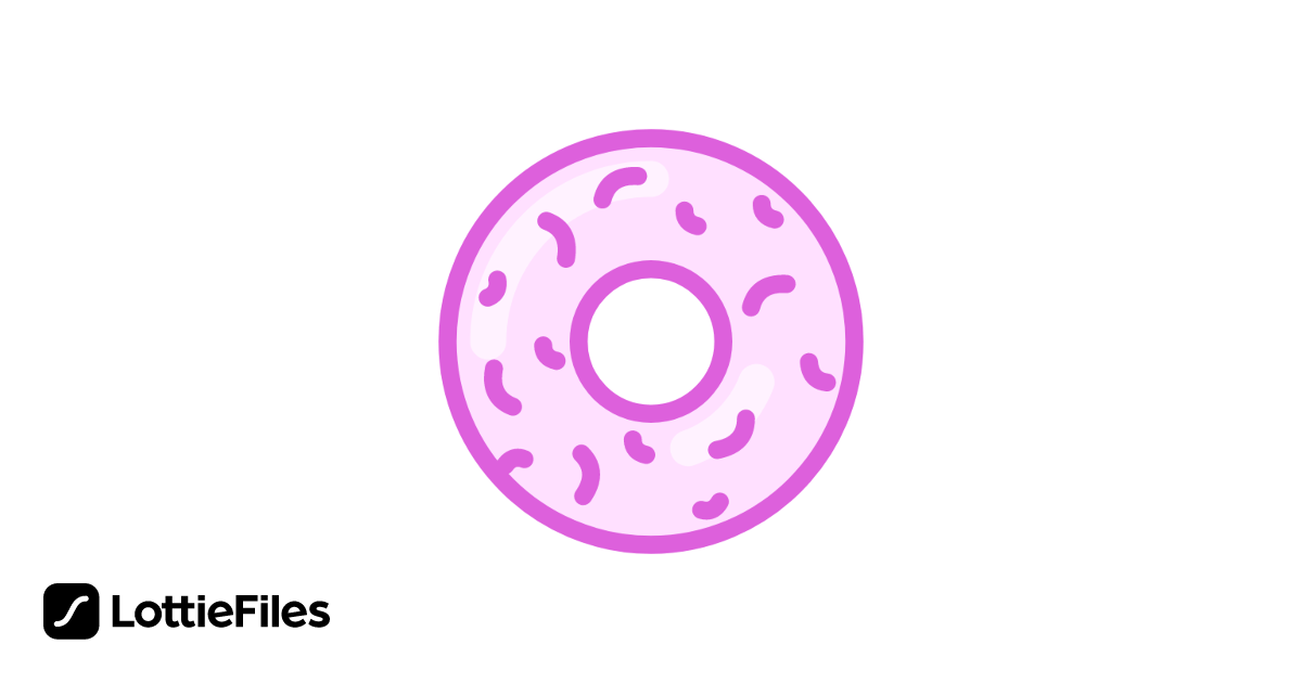 Free Donut loader Animation by Denis Kluchnikov | LottieFiles