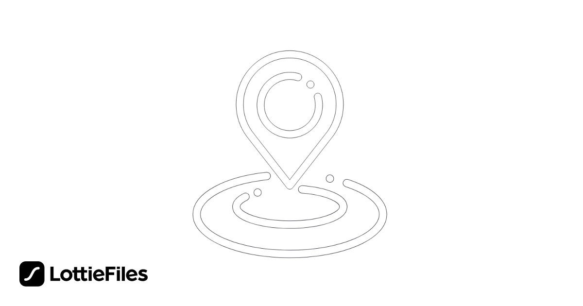 Free Geo tag Animation by Ruslan Bokach | LottieFiles