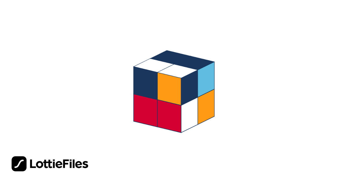 Free Rubik's Animation Animation by Dan Ruto | LottieFiles
