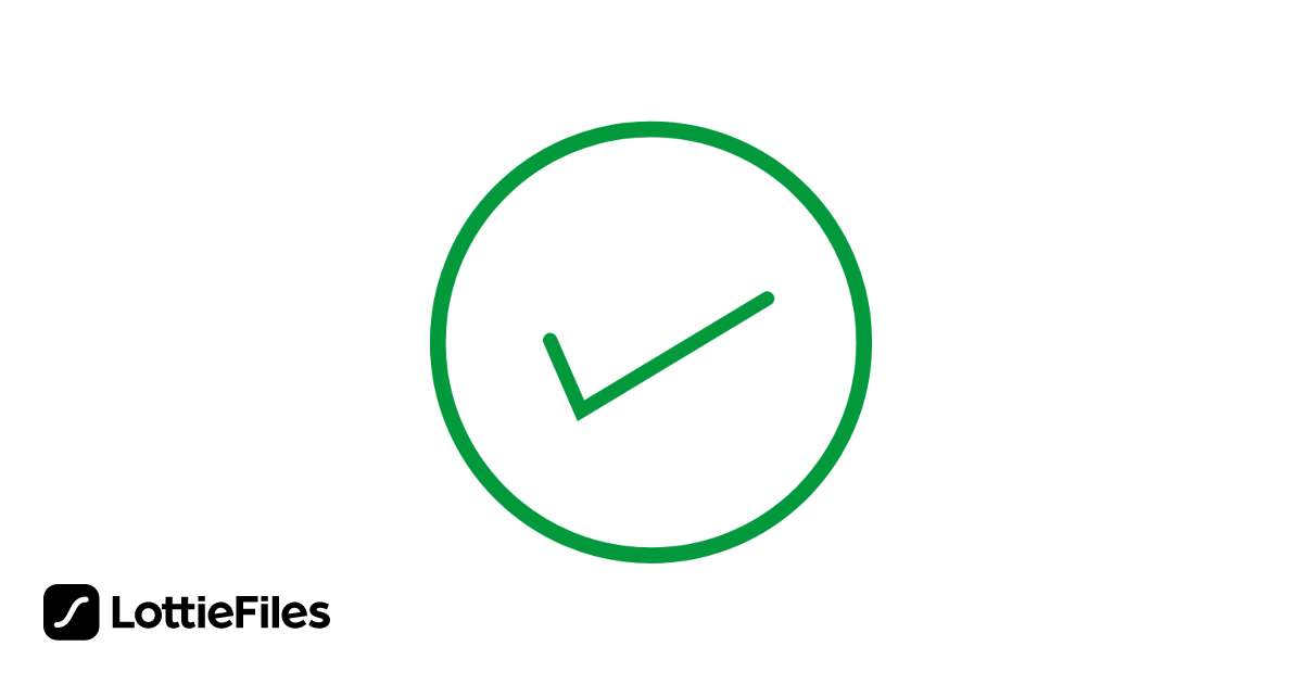 Free Tick-outline Animation by Mohamed Abdo | LottieFiles