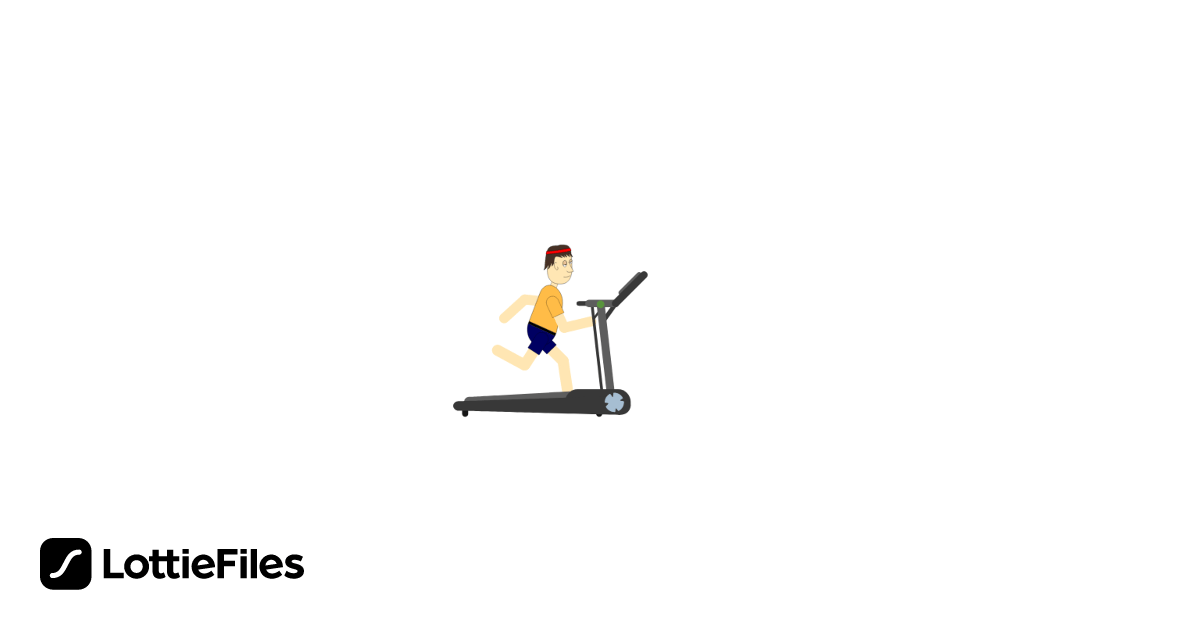 Free Treadmill_Workout_Running Animation by Ali Abbas | LottieFiles