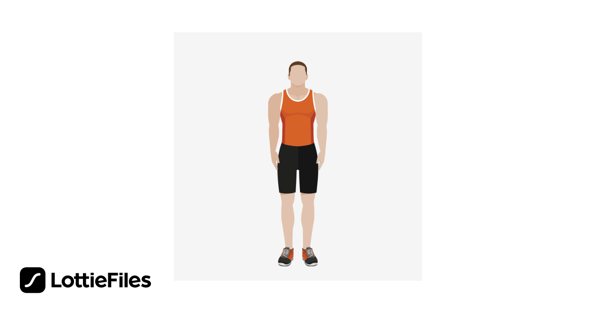 Free Shoulder Stretch Animation by Dinh Bui Xuan | LottieFiles