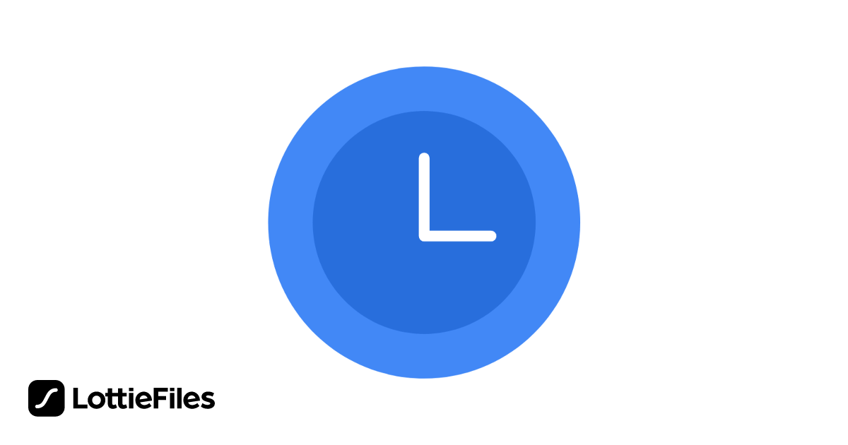 Free Timer clock Animation by samantha | LottieFiles