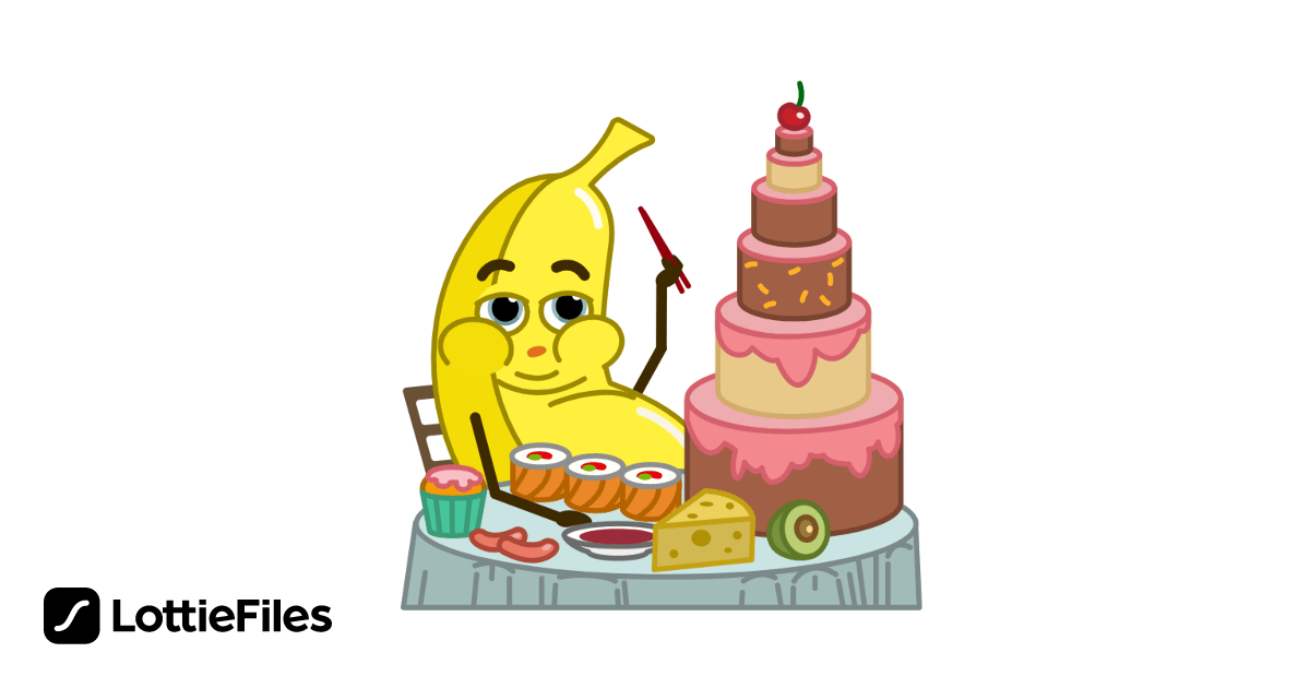 Free Bananin Animation by Kevin Correa | LottieFiles