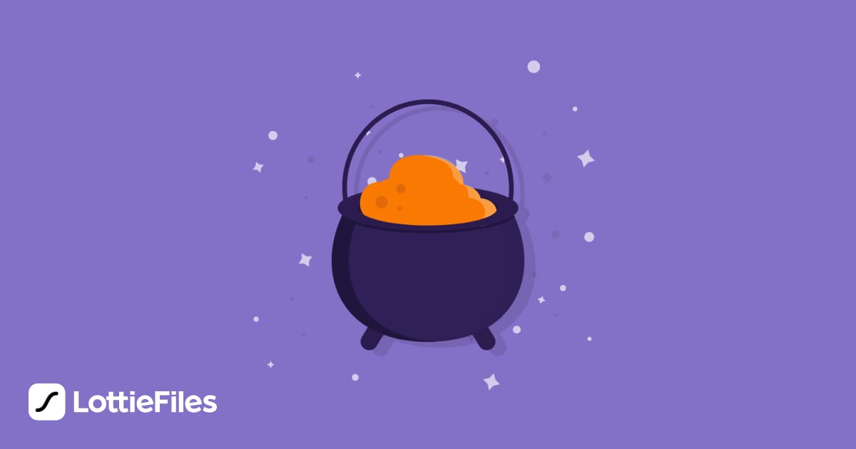 Free Halloween - Witches' soup Animation by Tom Fabre | LottieFiles