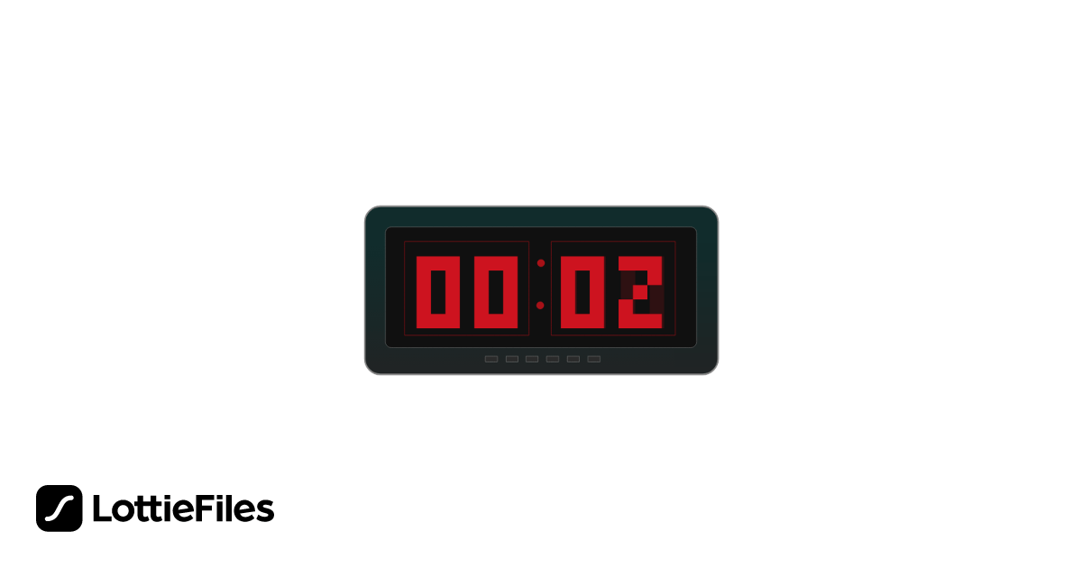 Wiktoria Str의 무료 clock 애니메이션 | 로티파일