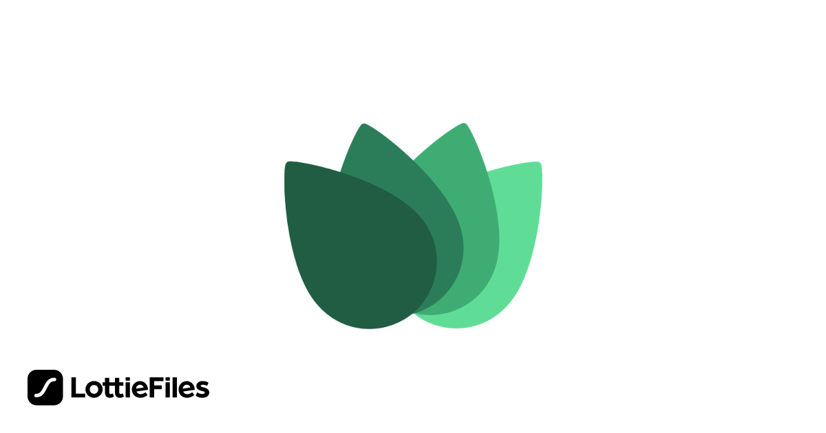 Free Green Leaf's Loader Animation by Paramjeet | LottieFiles