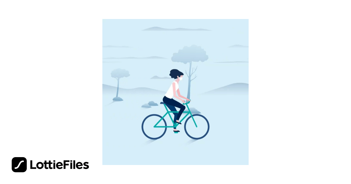 Free Bicycle Animation by Aexr Graphics | LottieFiles