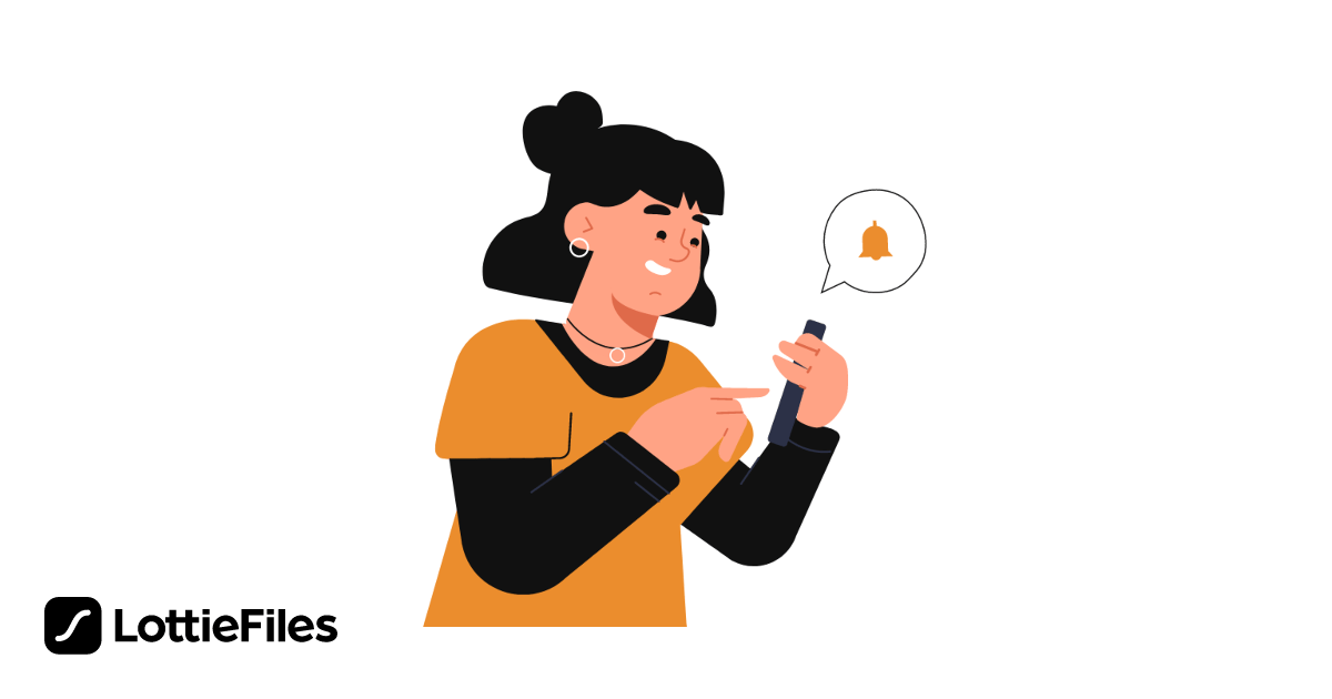 Free Notification Animation by Mikhail Voloshin | LottieFiles