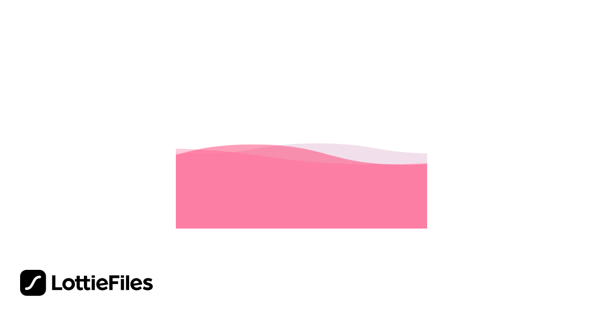 Free Pink waves centred Animation by Amir Salahkr | LottieFiles