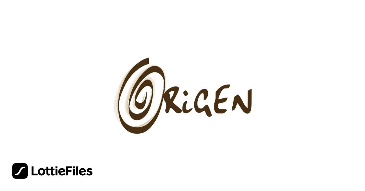 Free Logo origen Animation by Jorge | LottieFiles