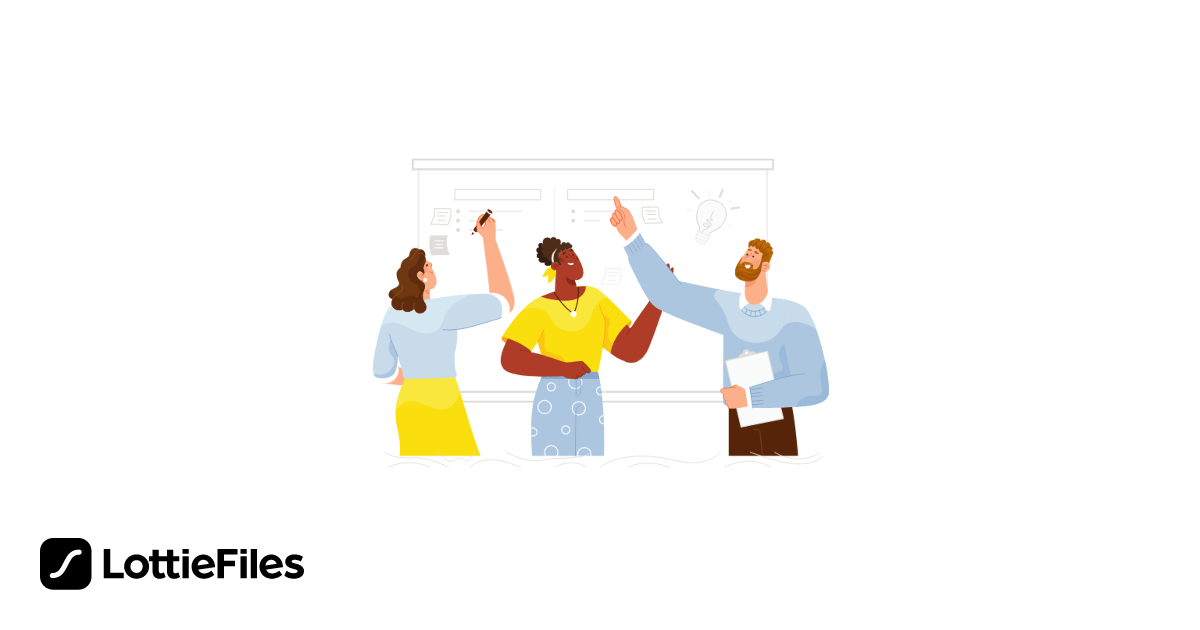 Free Team Work Animation by Suhayra Sarwar | LottieFiles