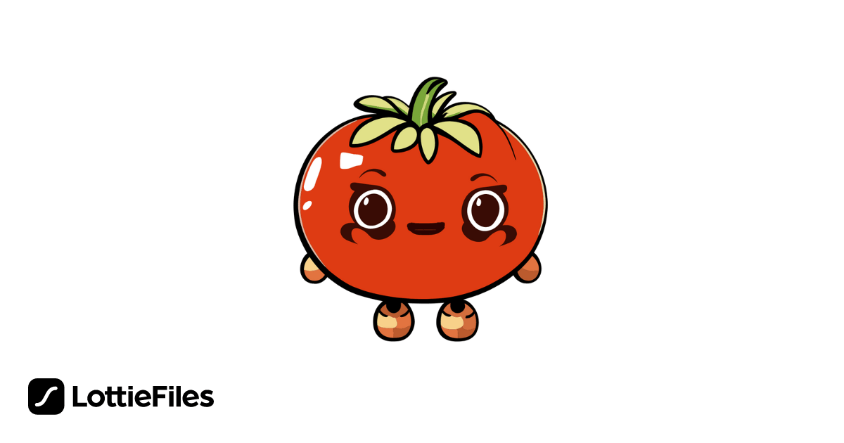 Free Tomato Animation by Nurlan Bissenov | LottieFiles
