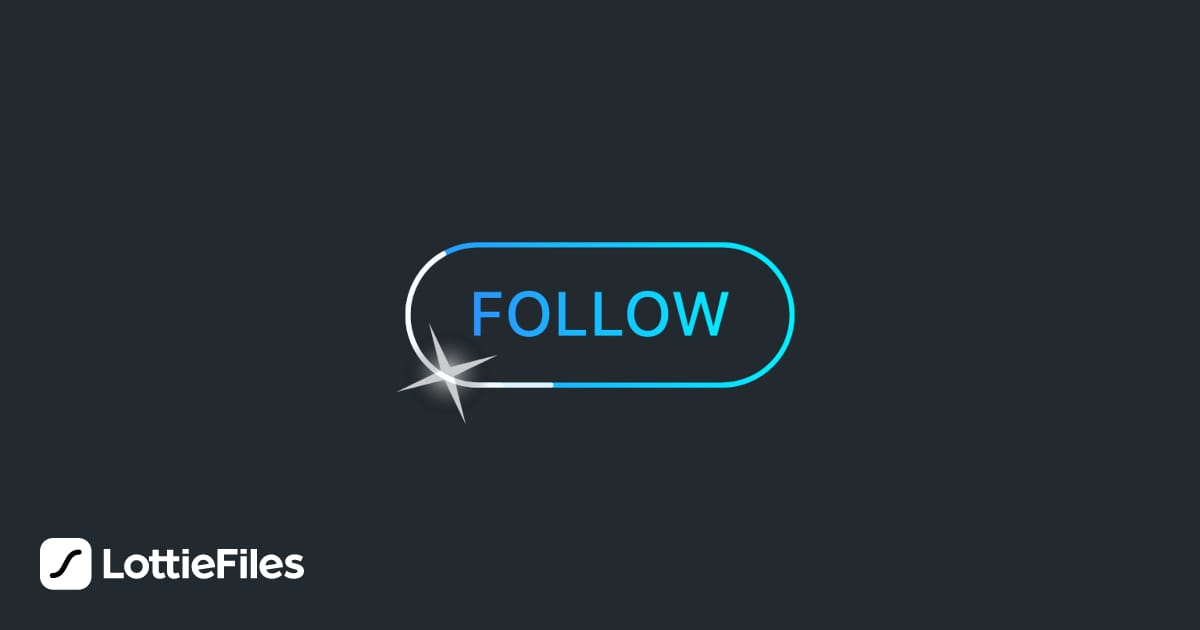 Free Follow button Animation by Deniz Erce Alagoz | LottieFiles