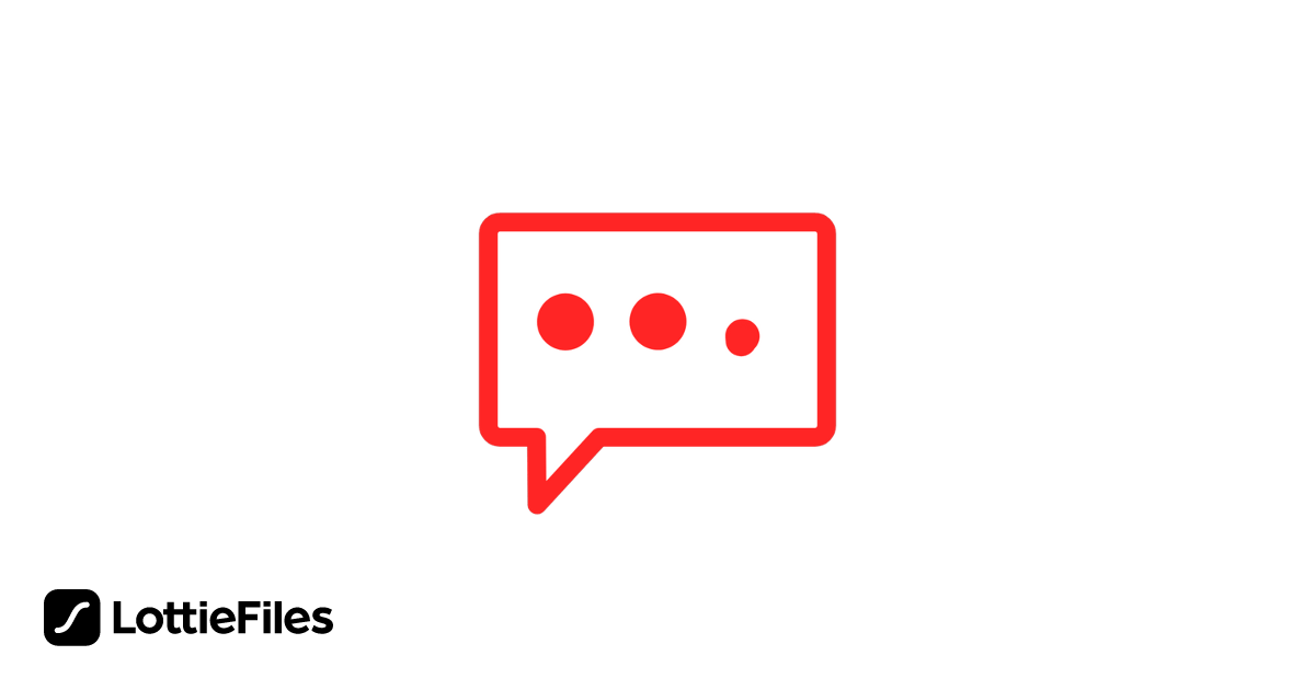 Free chat Animation by Fabiana Carvalhal | LottieFiles