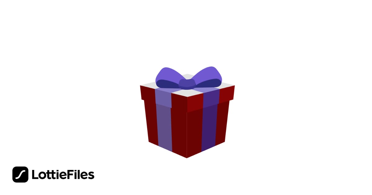 Free gift box Animation by Osamah Khan | LottieFiles