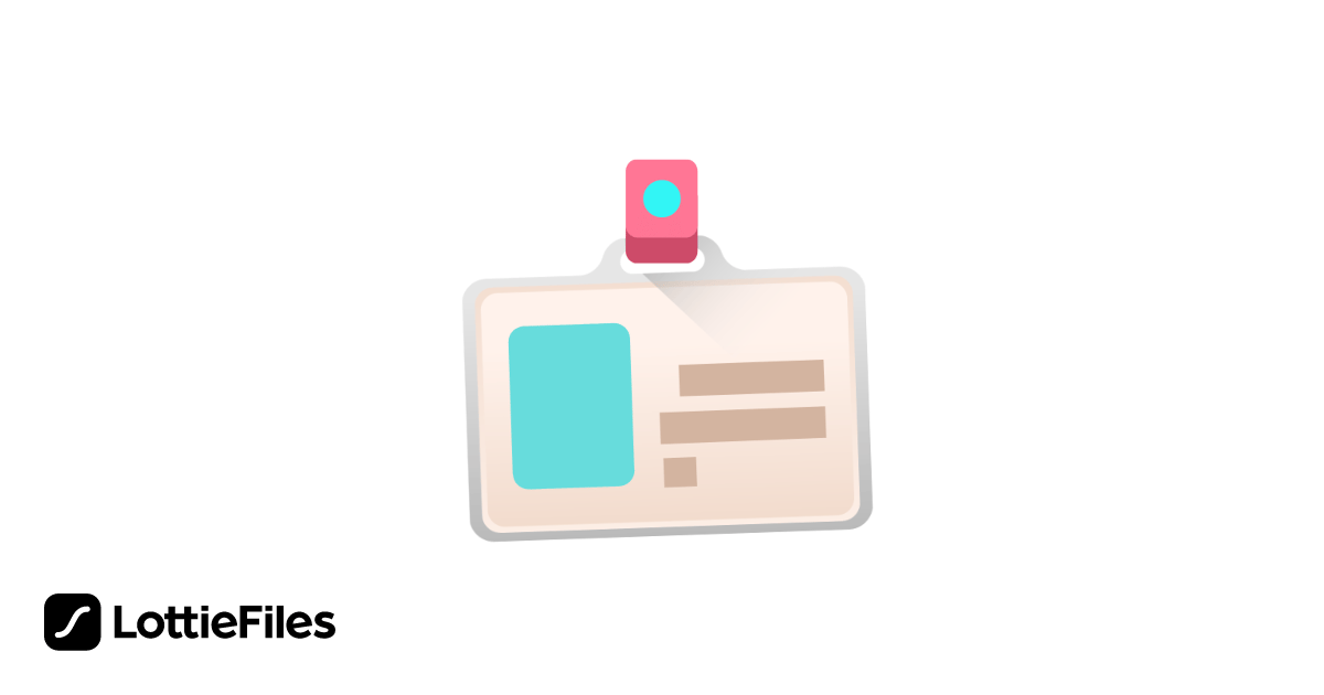 Free ID Card - Profile Card Animation by Hiren Patel | LottieFiles