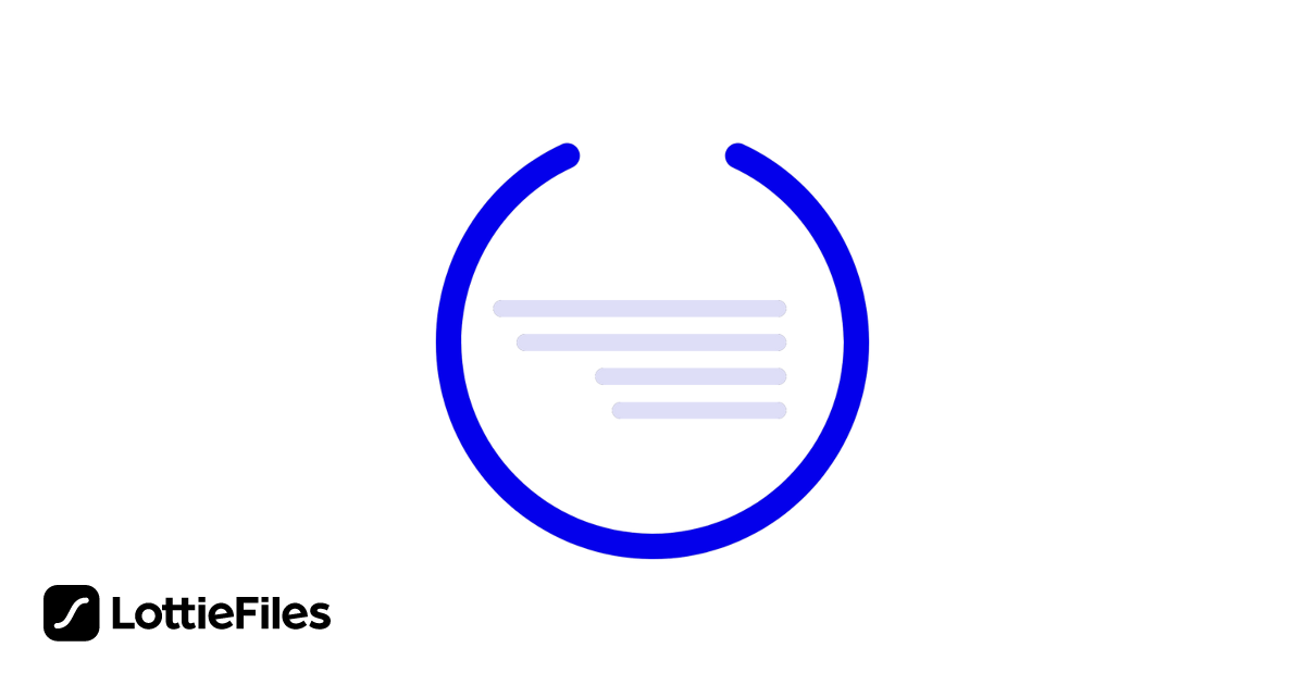 Free Minimal Circle Animation by Erik Briones | LottieFiles