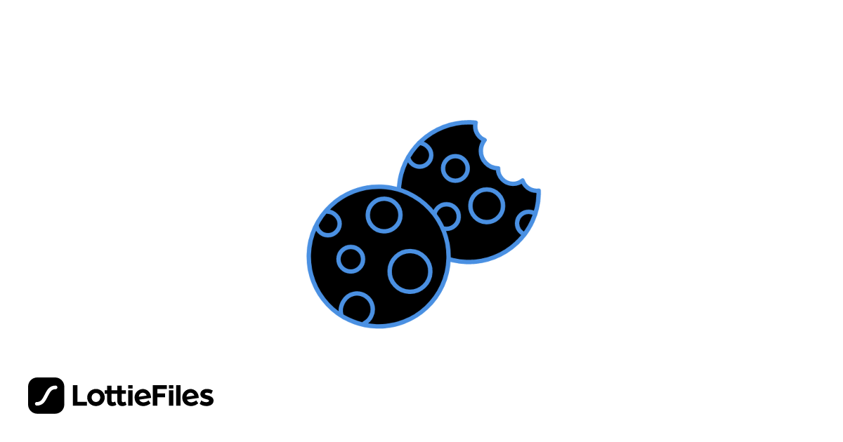 Free transparent blue cookie Animation by lucas vega | LottieFiles