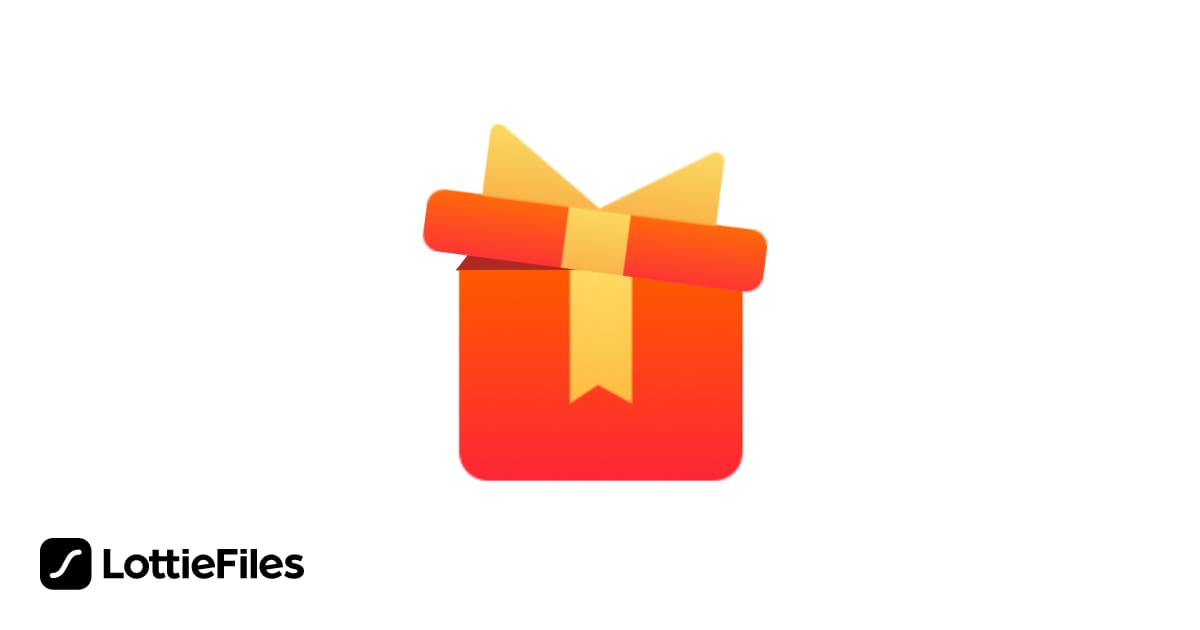 Free Gift box effect Animation by ZhouZmeng | LottieFiles